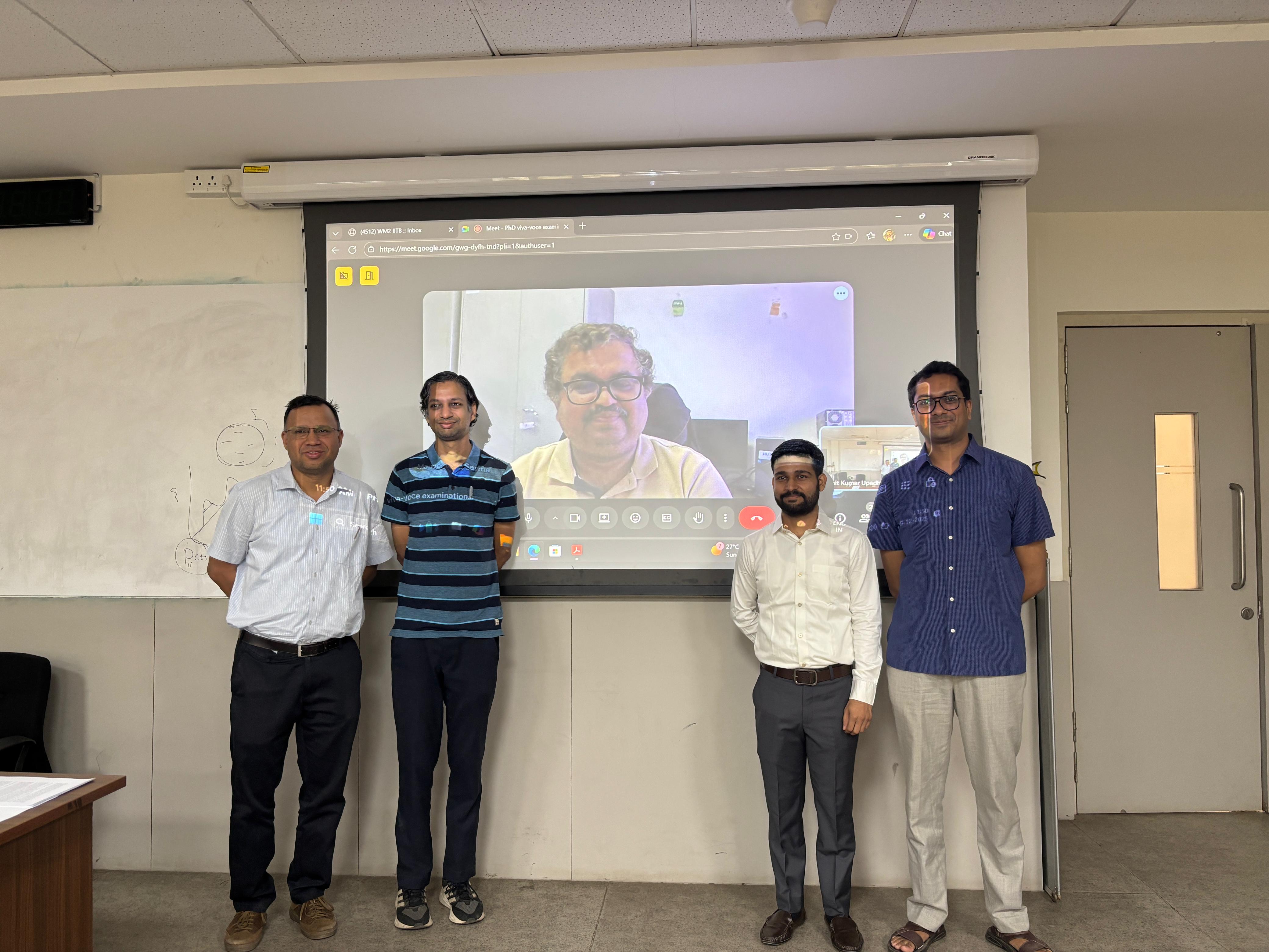 Amit Kumar Upadhyay — PhD Graduate